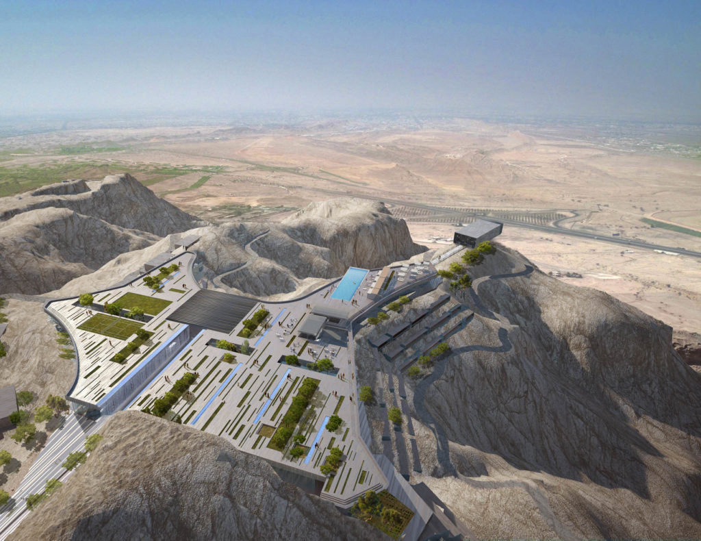 Jebel Hafeet Mountain Hotel - Architecturestudio