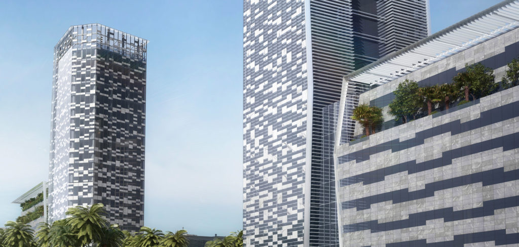 Abdali Gate towers : Campbell Gray Hotel + Damac offices ...