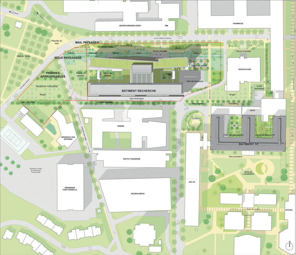 Opération campus de bordeaux - Tranche 3 : Secteur Biologie Santé ...