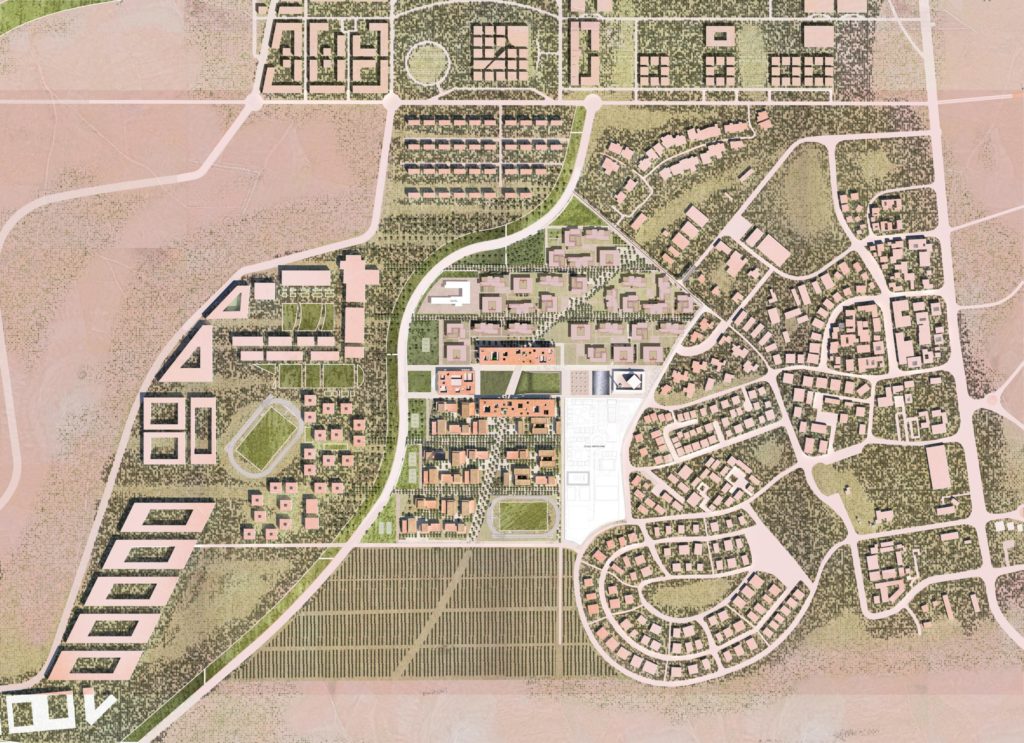 Benguerir University campus - Architecturestudio