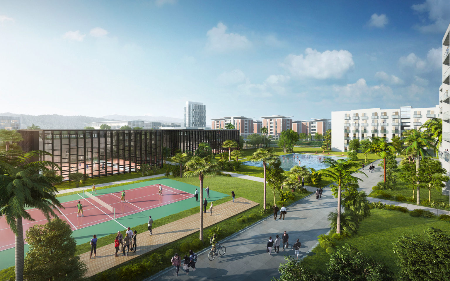 Hanoi University of Science and Technology new campus - Architecturestudio