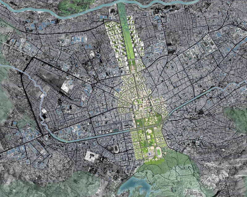 Conception urbaine de centre ville - Architecturestudio