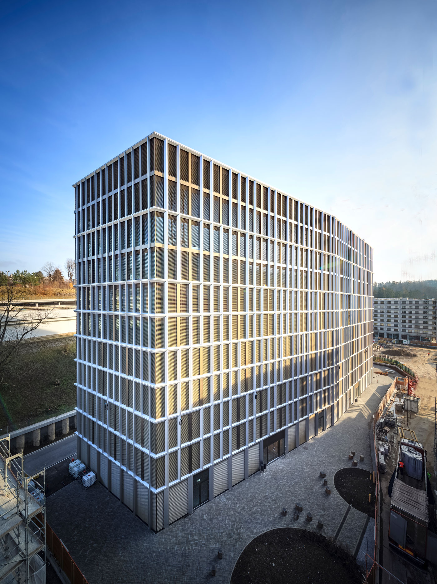 Livraison des Bureaux Pergamin II à Zurich - Architecturestudio