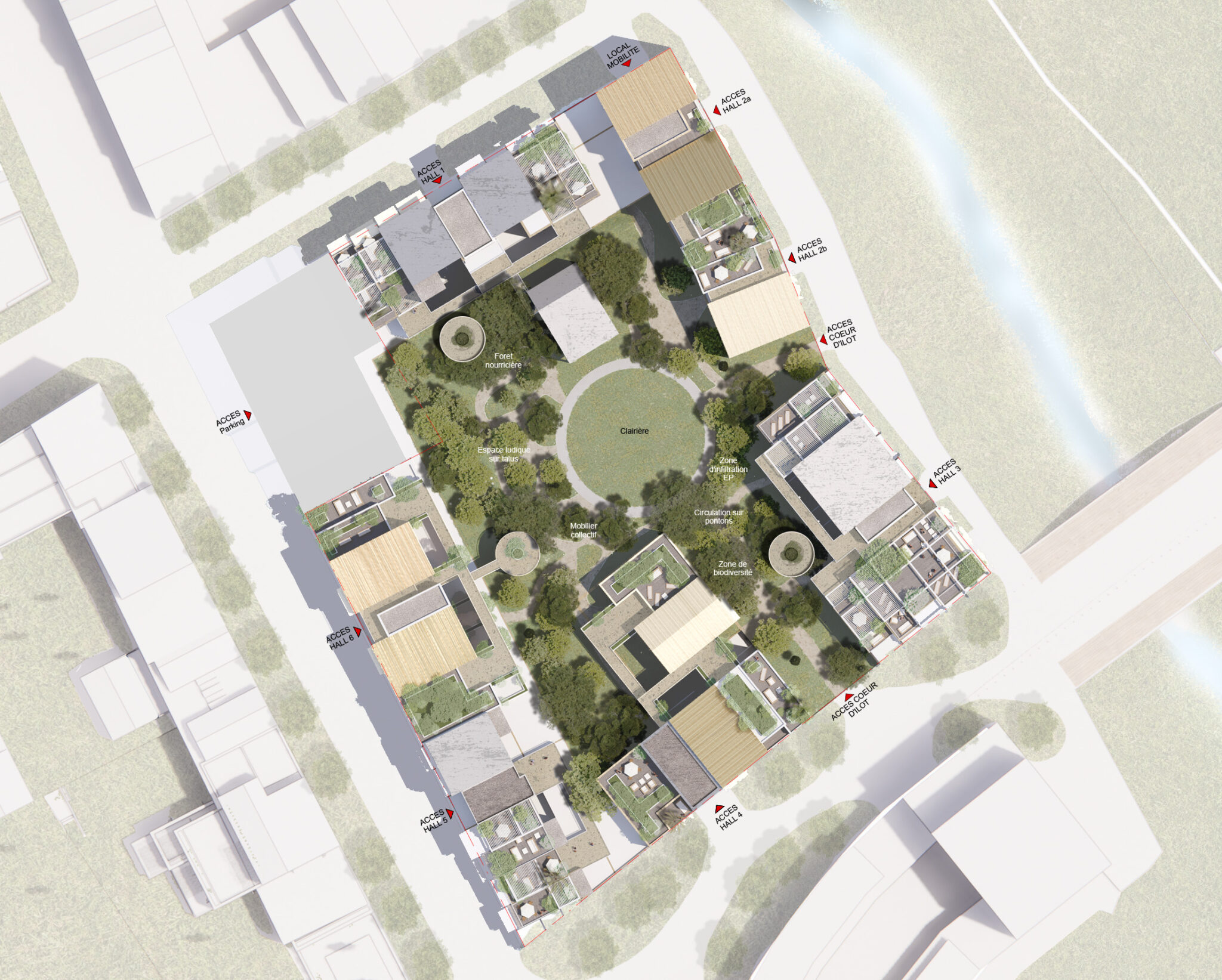 We have won the "Respire" project (lot F2) in Montpellier's ZAC ...