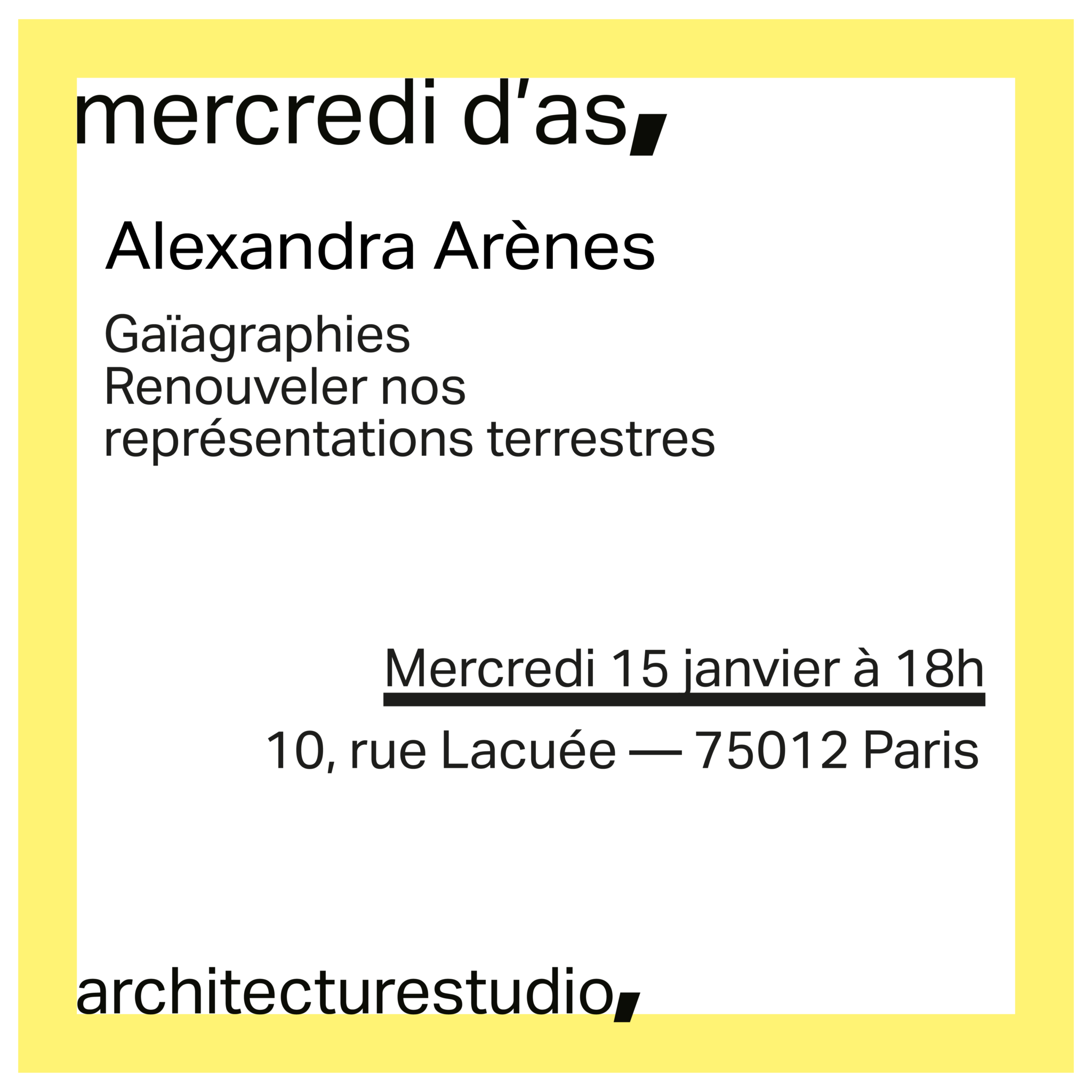Actualités - Architecturestudio